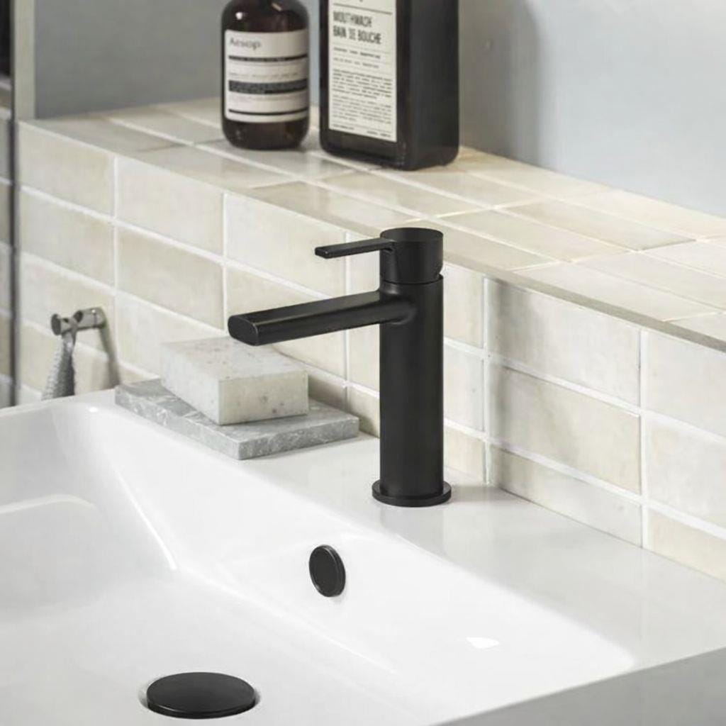Aquarius Evolution Mono Basin Mixer Tap in Matt Black – UK Bathroom Store