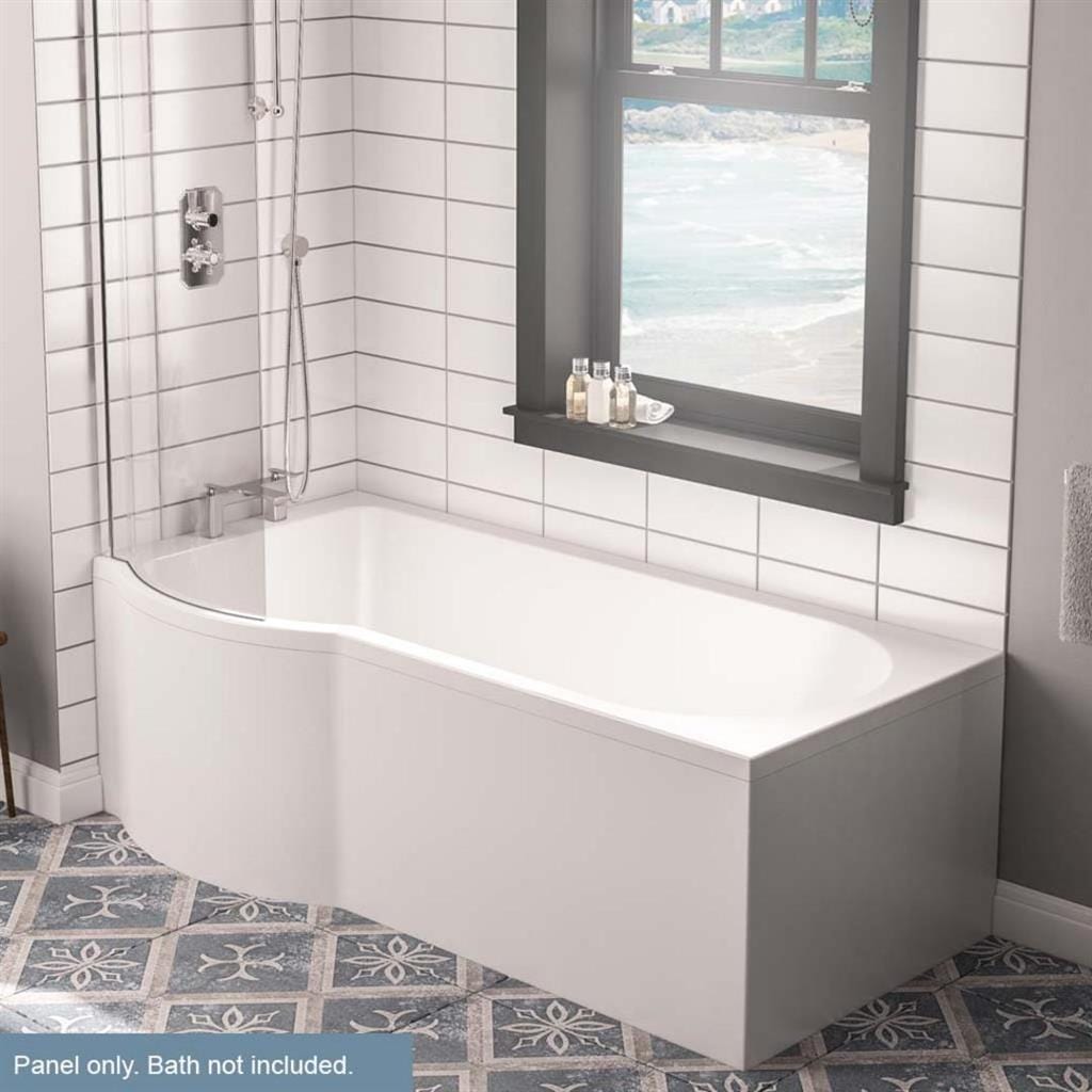 Eastbook Portland P Shaped Bath Dedicated Front Panel – UK Bathroom Store